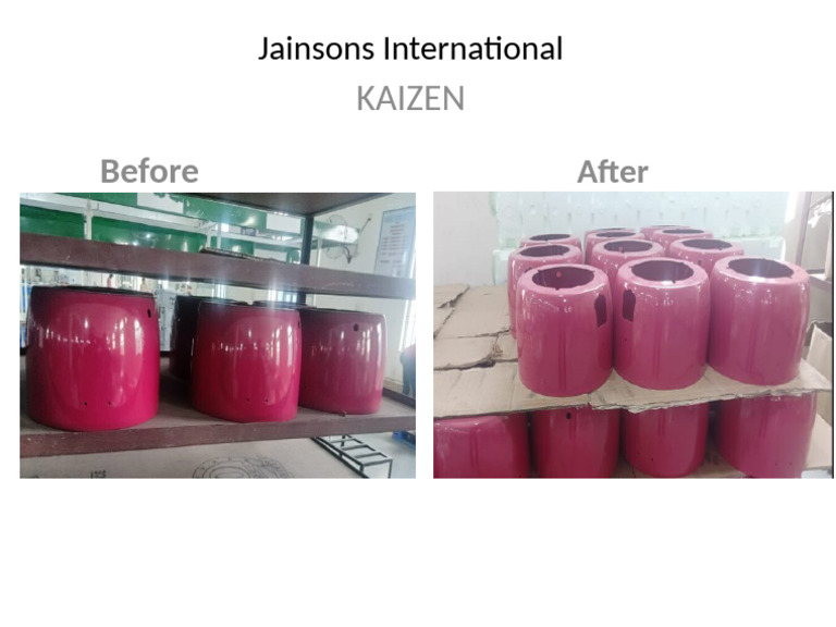 Kaizen: Before | PDF