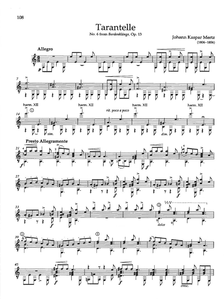 3EP Mertz-Tarantelle | PDF