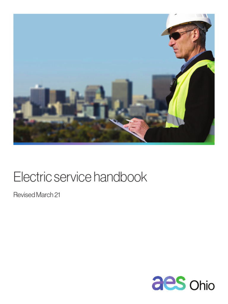 AES Ohio Electric Service Handbook | PDF | Electrical Wiring | Electric ...