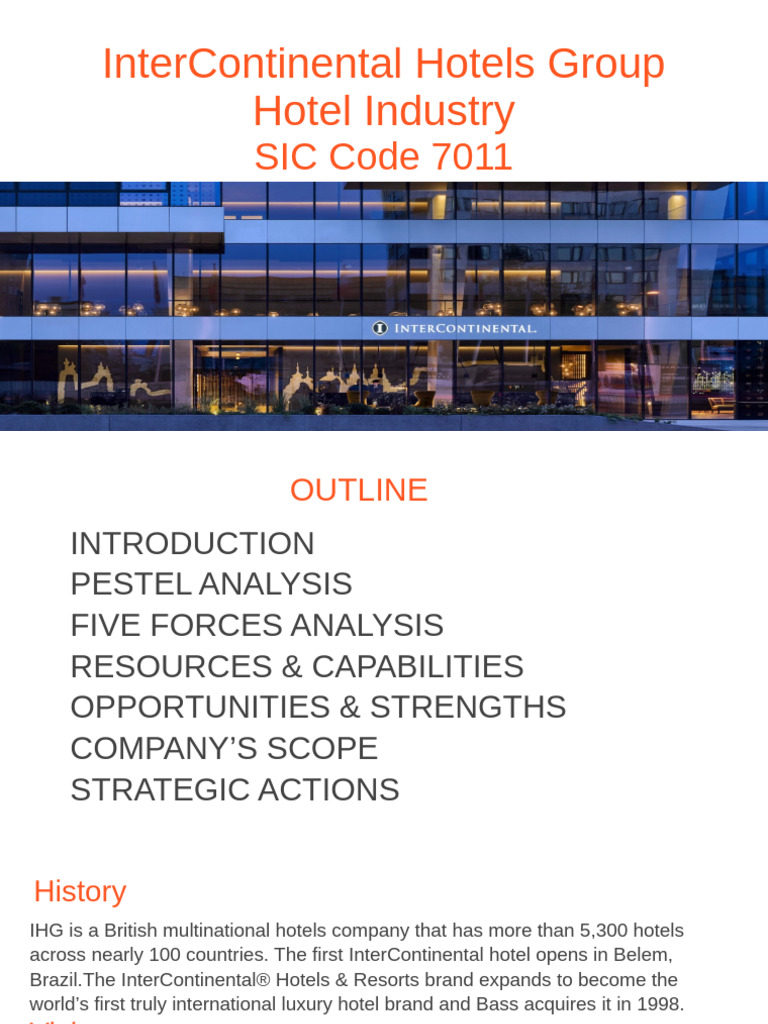 Ihg MGT 420101 Final Presentation Spring 2018 | PDF | Hotel | Franchising