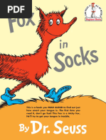 Fox in Socks Book | PDF | Dr. Seuss | Books