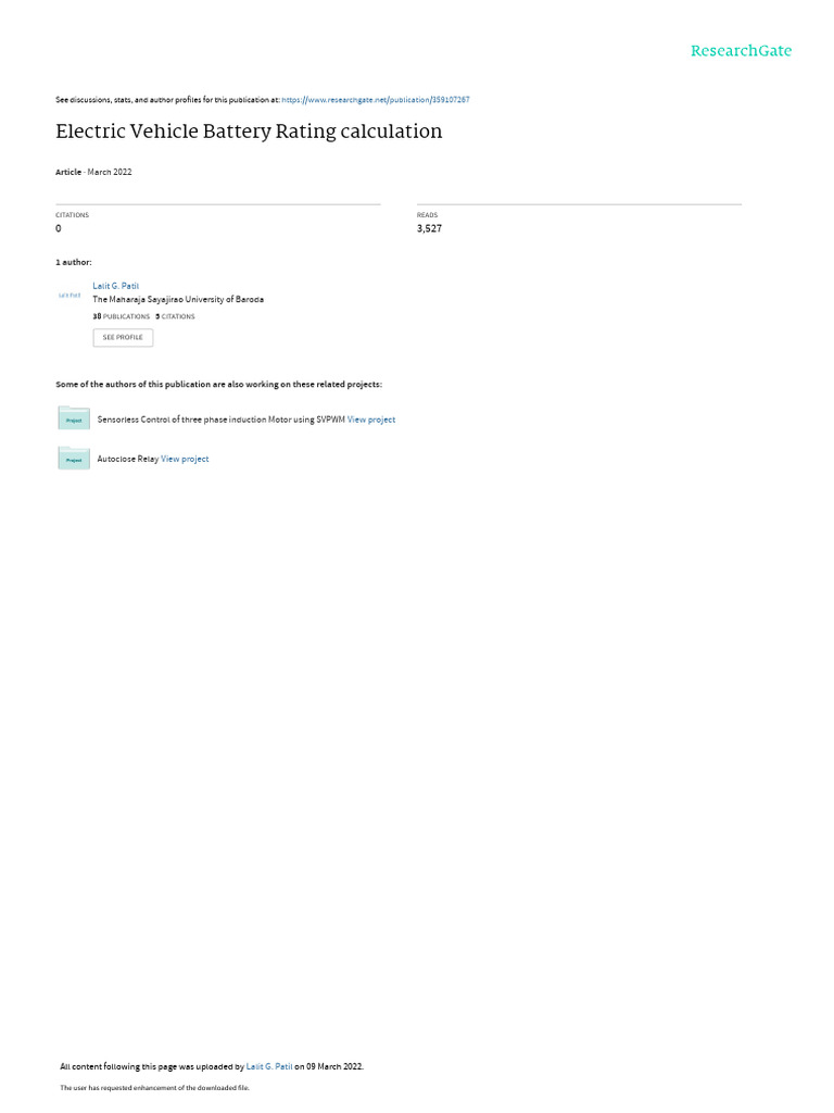Battery Rating Calculation | PDF | Metrology | Electricity