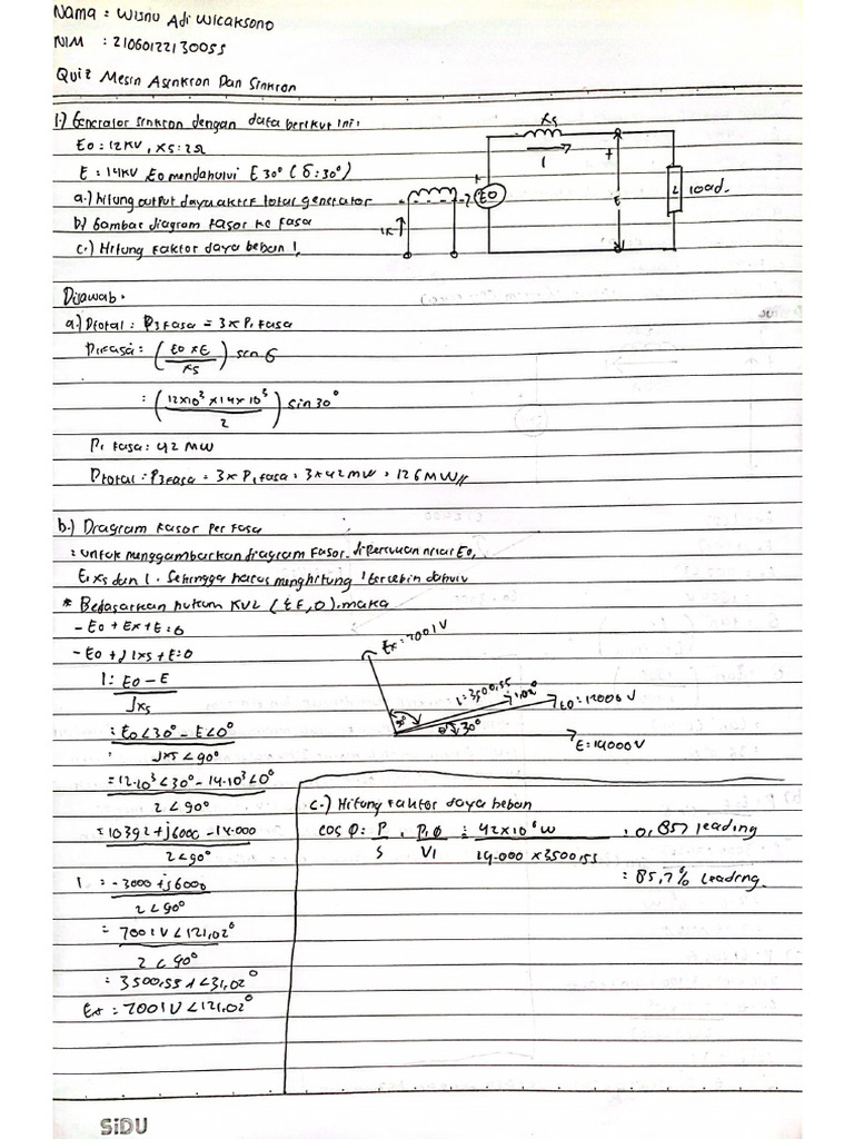 Wisnu Adi Wicaksono - 21060122130055 - Quiz 11 | PDF