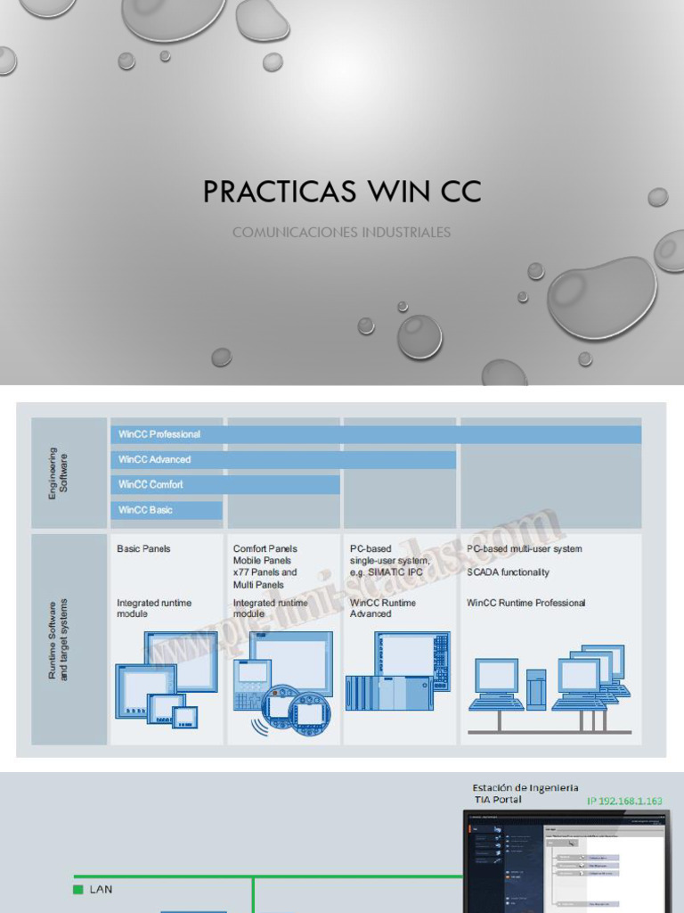 Practicas WinCC v6 | PDF | Scada | Dirección IP