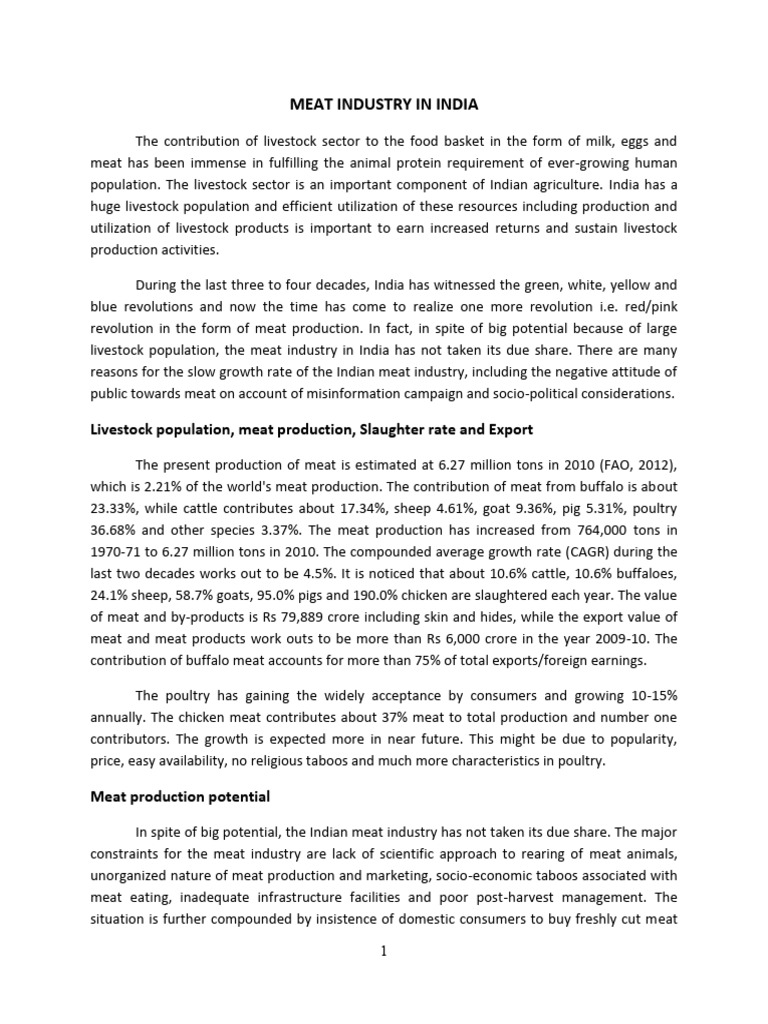 LPT Meat Science Notes | PDF | Muscle | Collagen