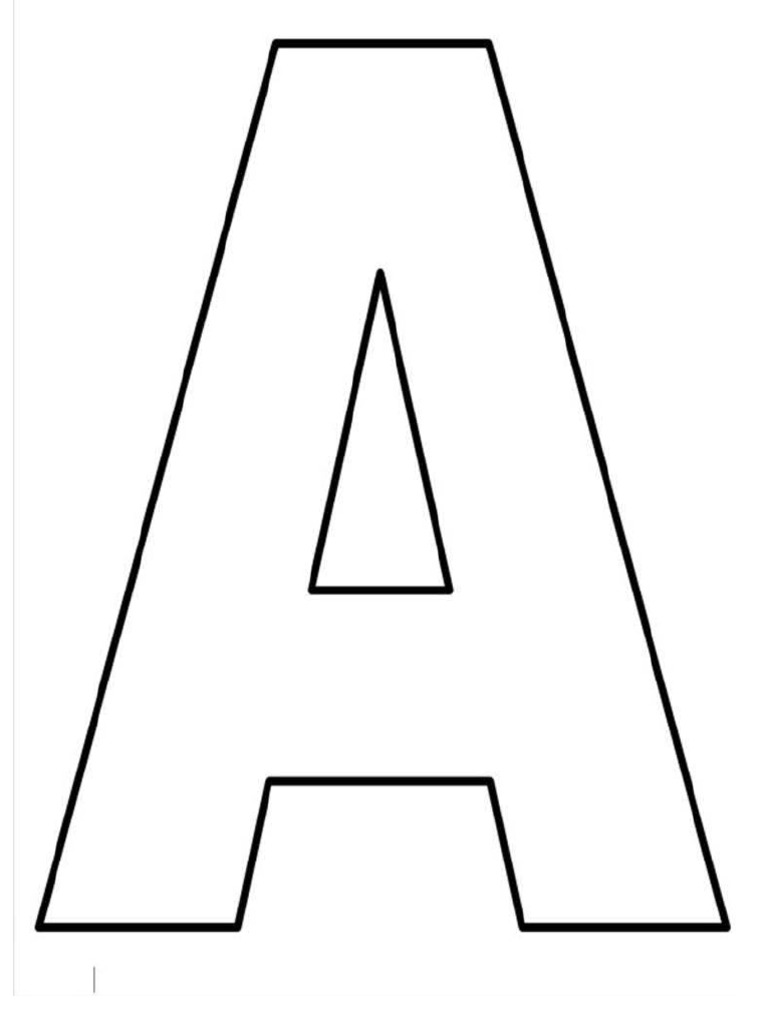 Abecedario para Imprimir | PDF