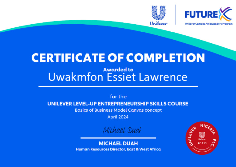 FUCAP LevelUp Certificate of Completion | PDF