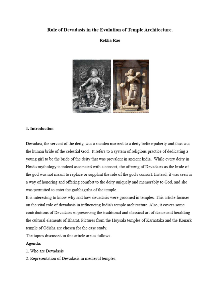 Devadasis: Guardians of Temple Artistry | PDF | Shiva | Puranas