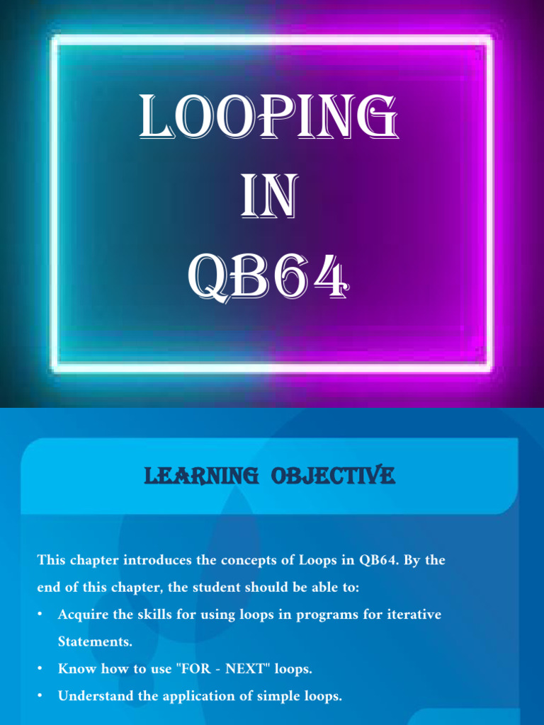 For..Next Loop - Complete | PDF | Control Flow | Software Development