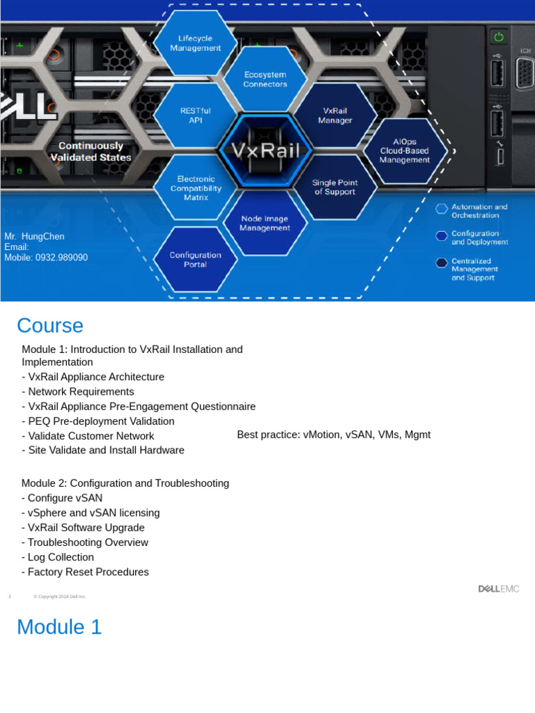 VX Rail | PDF | Computer Network | V Mware