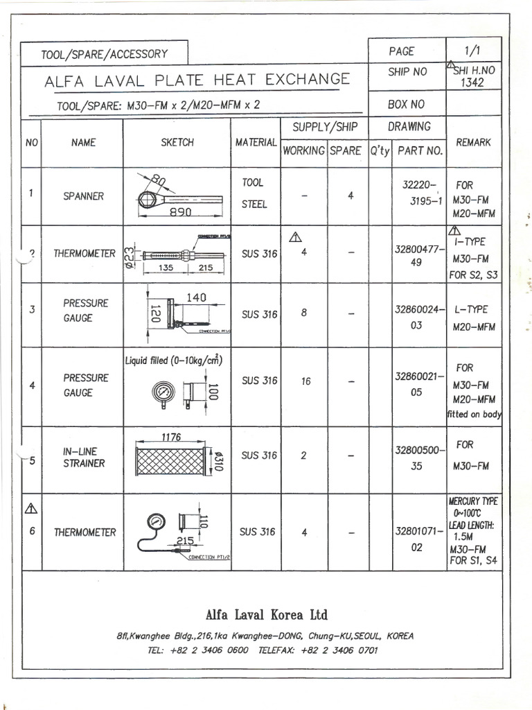 LT Cooler Spares | PDF