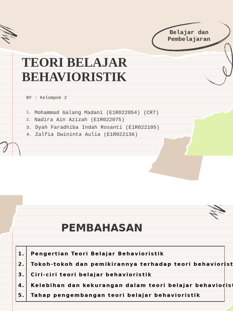 Kelompok 2 Behavioristik - Fiksasi | PDF