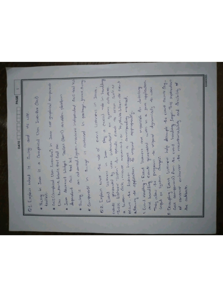 OOPS Assignment No.3 | PDF