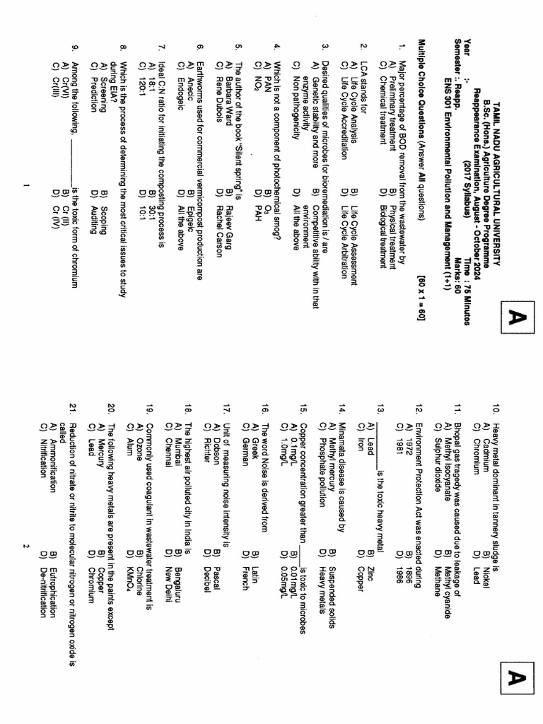 ENS 301 - 2017 Syll - Unlocked | PDF