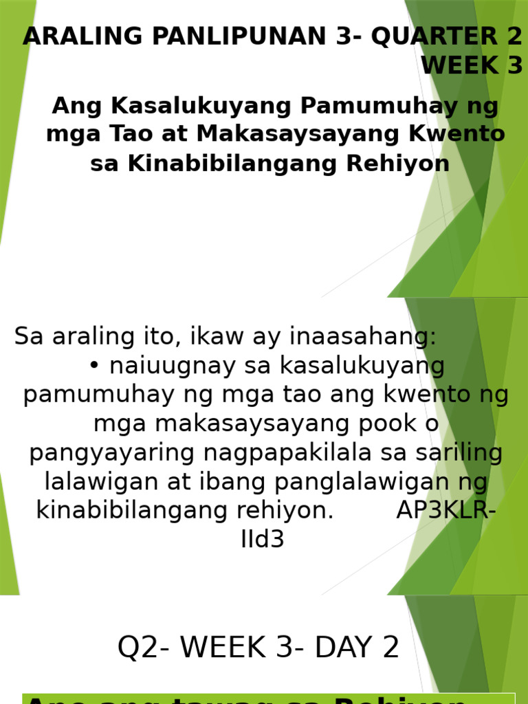 Ap 3 PPT Q2-WK3 | PDF