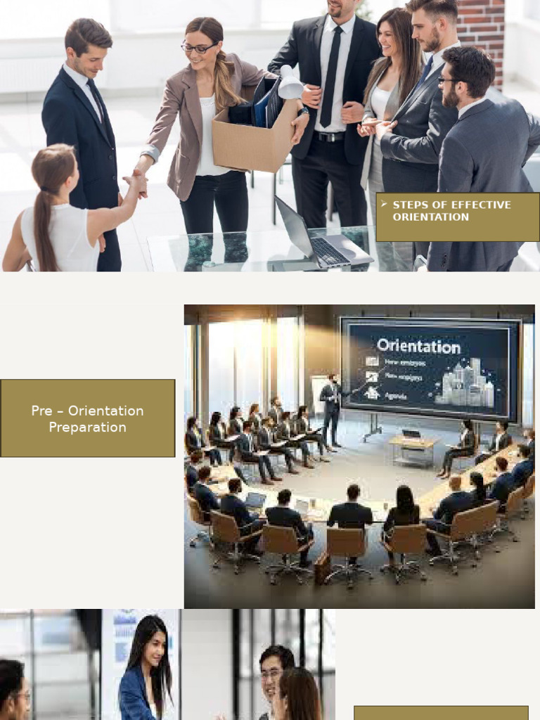 Steps of Effective Orientation | PDF