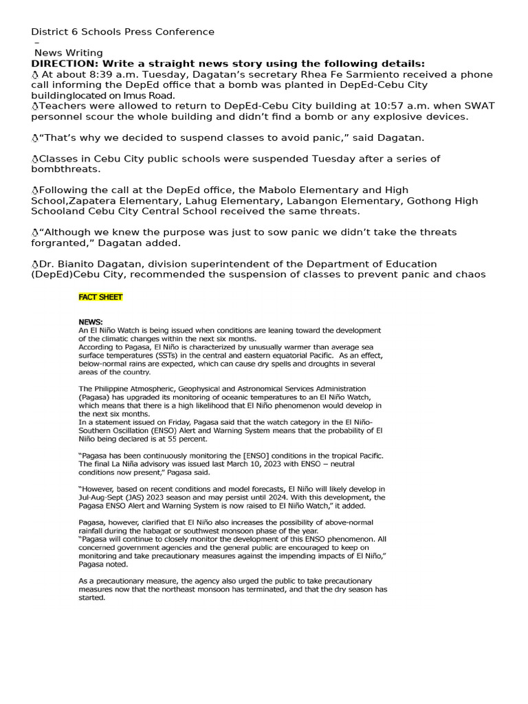 Fact Sheet News | PDF