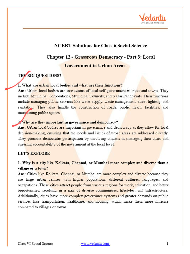 Grassroots Democracy in Urban Governance | PDF