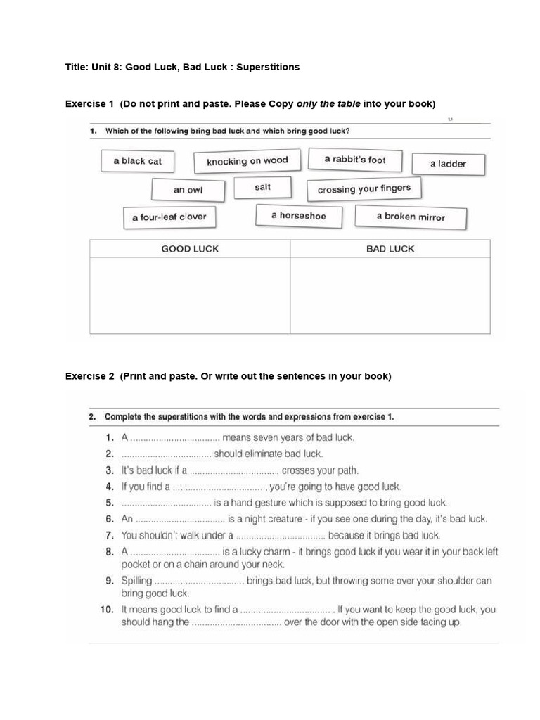 English Lesson Unit 8 | PDF