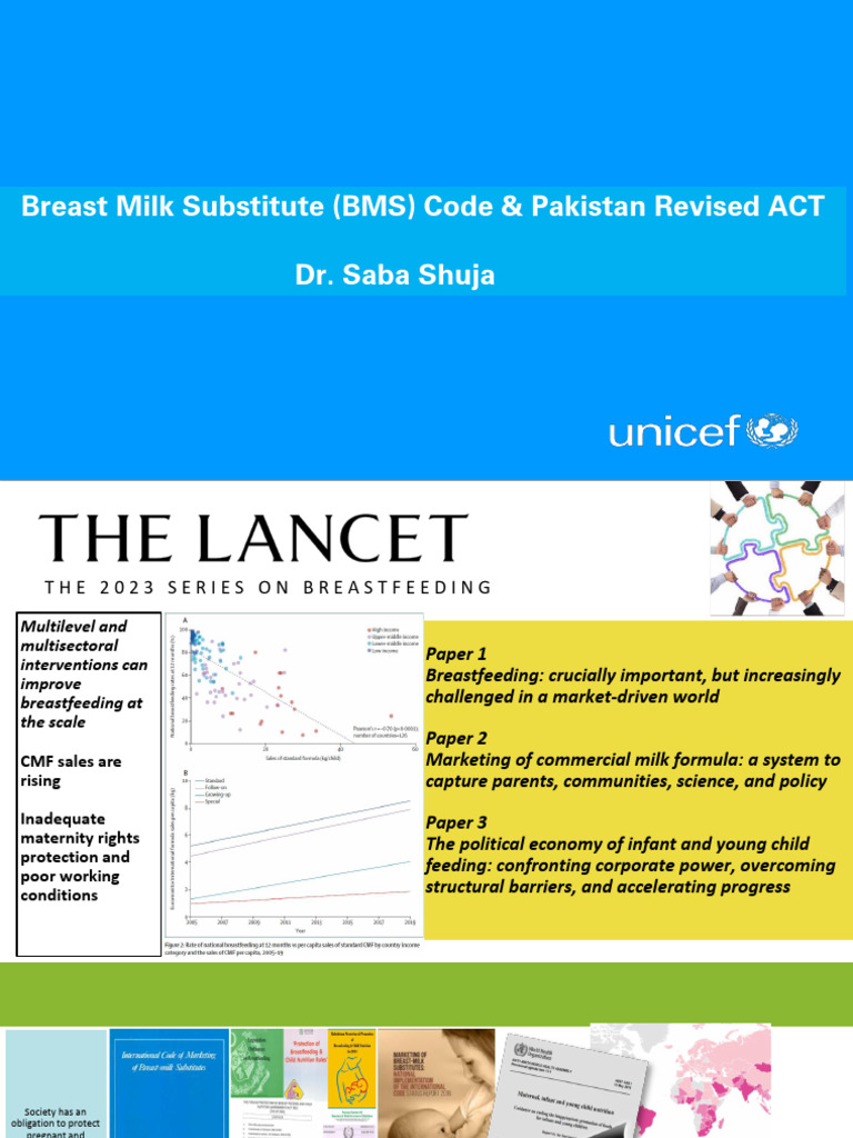 BMS CODE - UNICEF 2023 - 20th June | PDF | Breastfeeding