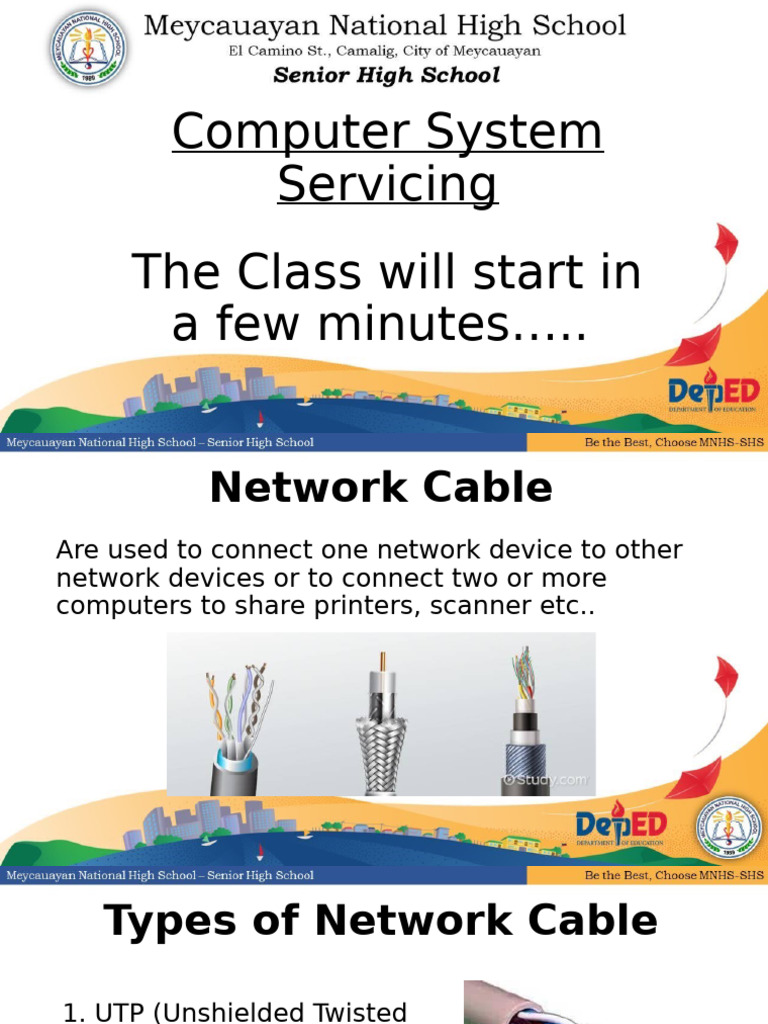 Lesson 2 Network Cable | PDF | Computer Network | Equipment