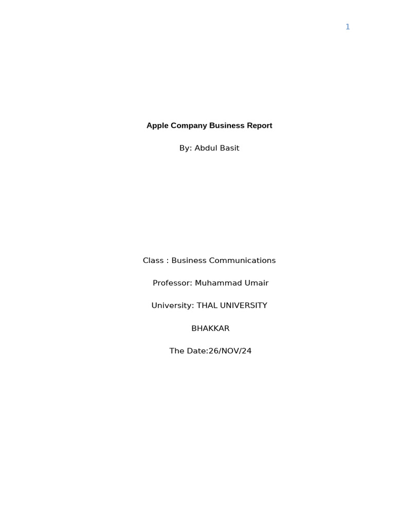 Apple Inc Business Strategy Overview | PDF | Apple Inc. | Smartphone