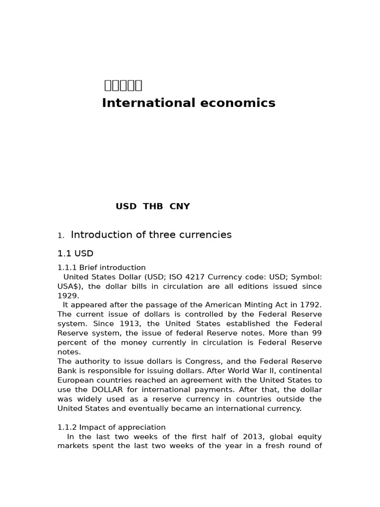 RMB Hot Runner Control Overview | PDF | Renminbi | Exchange Rate