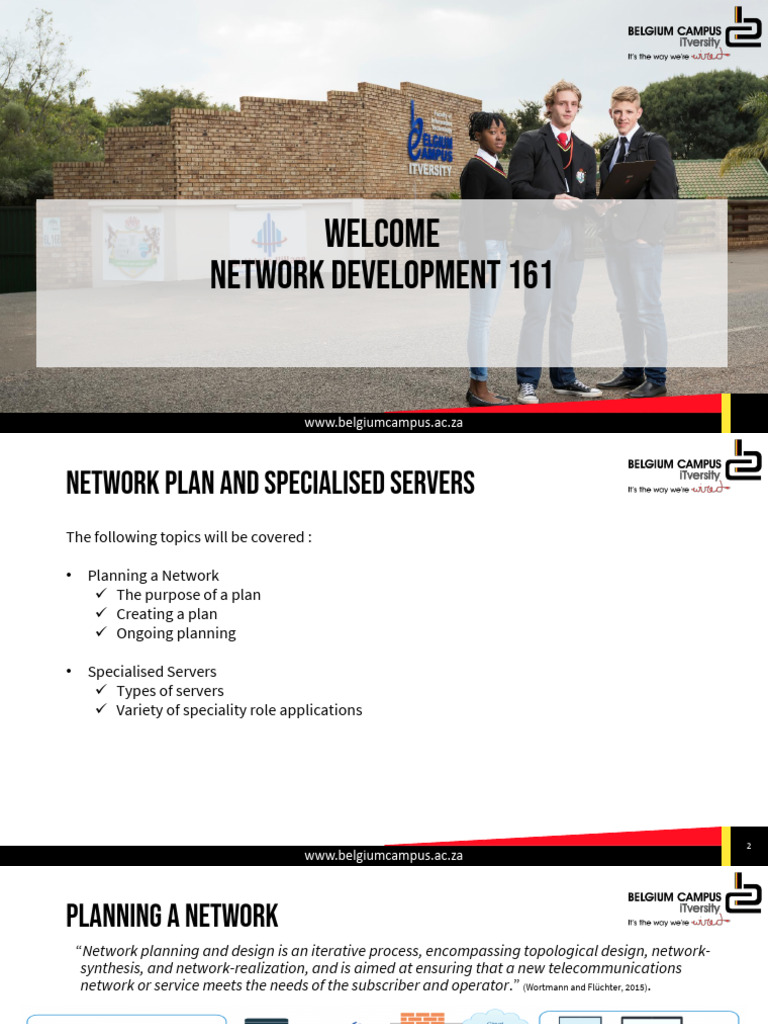 Slide3 Network Planning and Specialised Servers - E | PDF | Computer ...