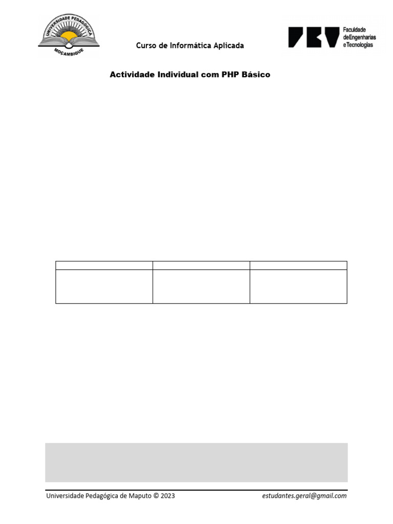 EXERCICIOS_PHP-2024 | PDF | Algoritmos