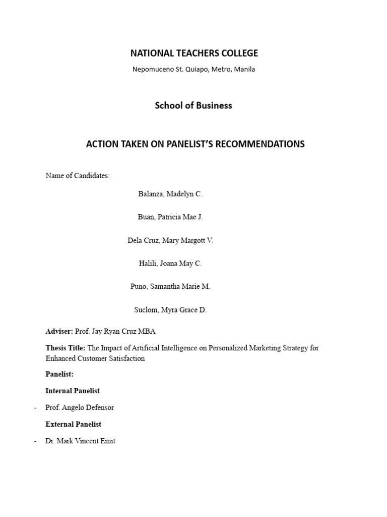 Action Form - FINAL | PDF