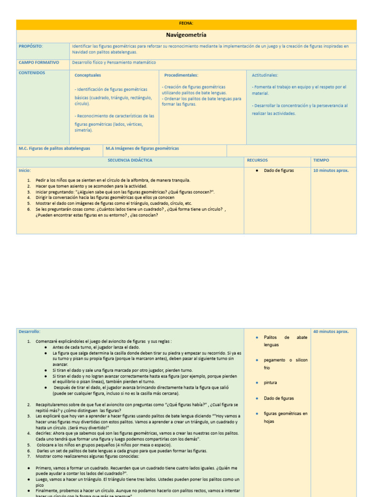 Planeacion Unidad Didactica Final | PDF | Triángulo