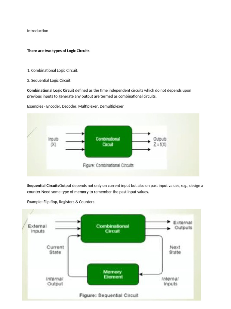 Basic Sequintal Logic Circuit | PDF