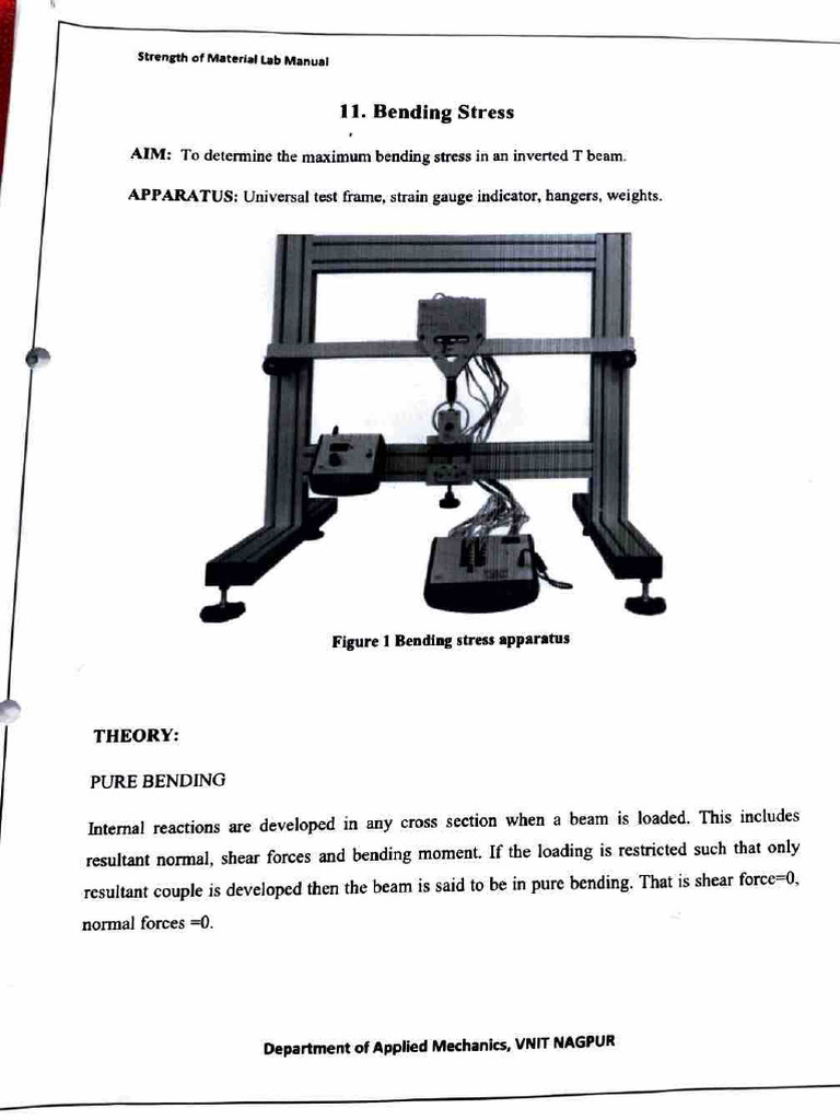 Bending Stress | PDF