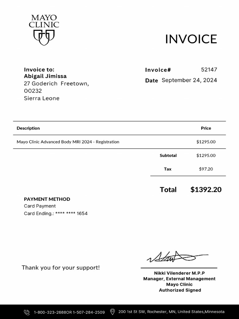 Abigail Invoice | PDF