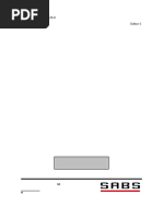 SANS 10400-T 2020 | PDF | Firefighting | Wall