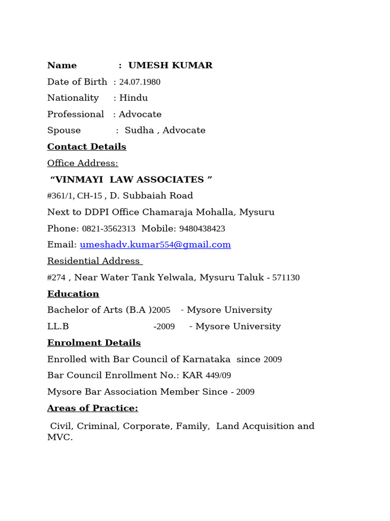 Uk CV | PDF | Advocate | Justice