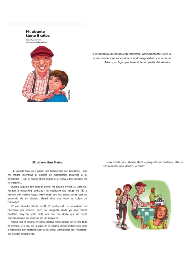 Mi Abuelo Tiene 8 AÑOS | PDF
