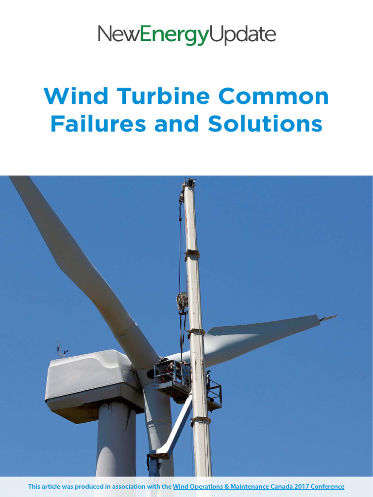 Wind Turbine Failures & Solutions Guide | PDF | Bearing (Mechanical) | Space Shuttle Solid ...