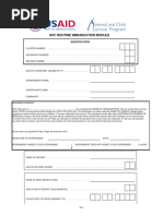How to Complete Your Yellow Card | PDF | Biotechnology | Children's Health
