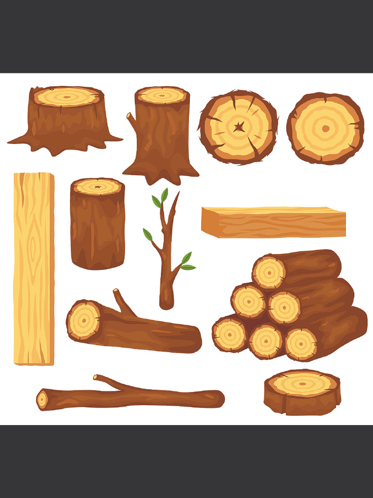 Variety of Wood Logs and Trunks | PDF