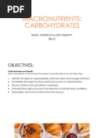 Macronutrients: Carbohydrates (CHO) Proteins (CHON) Fats | PDF | Diet ...