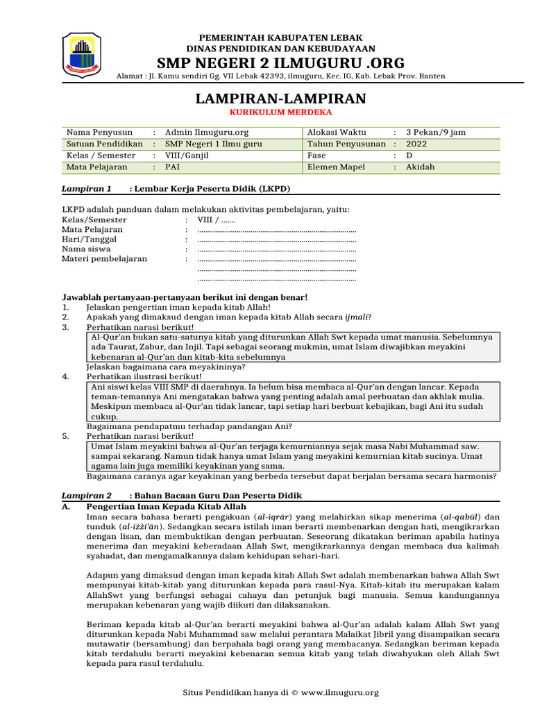 Lampiran Lampiran | PDF