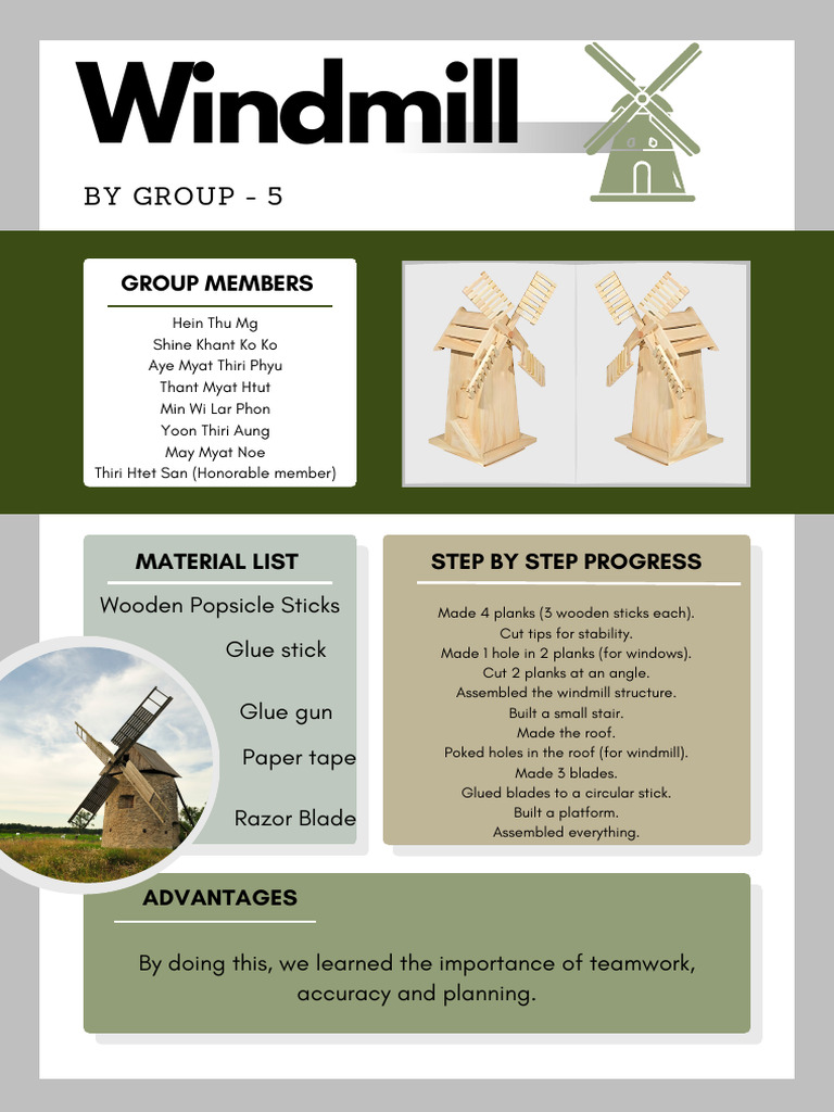 Windmill by Group 5 | PDF