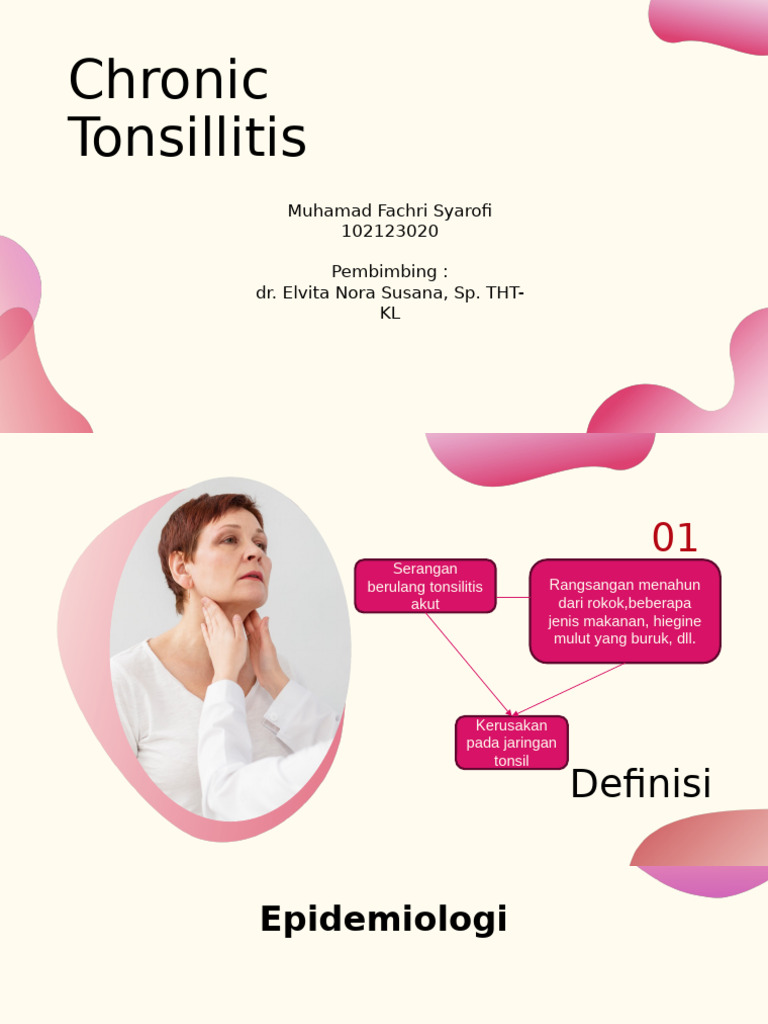 Chronic Tonsillitis by Fachri | PDF