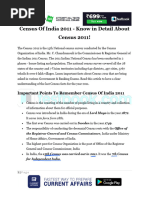 Census of India 2011 | PDF | South Asia | Asia