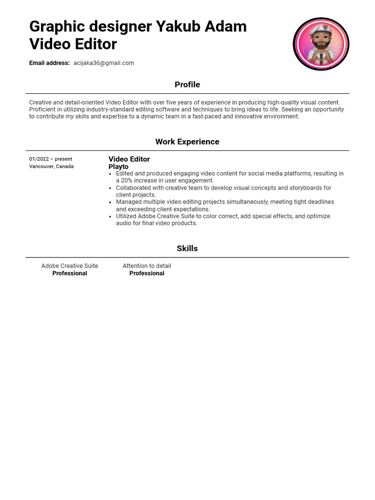 (FREE COPY) Aci Jaka Resume | PDF