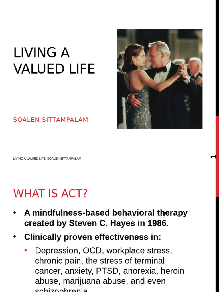 ACT To Jeeves-1 | PDF | Mindfulness | Self