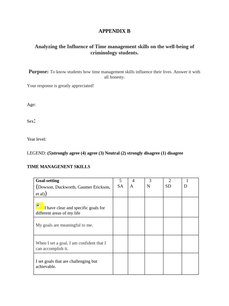 Appendix B | PDF | Cognitive Science | Psychological Concepts