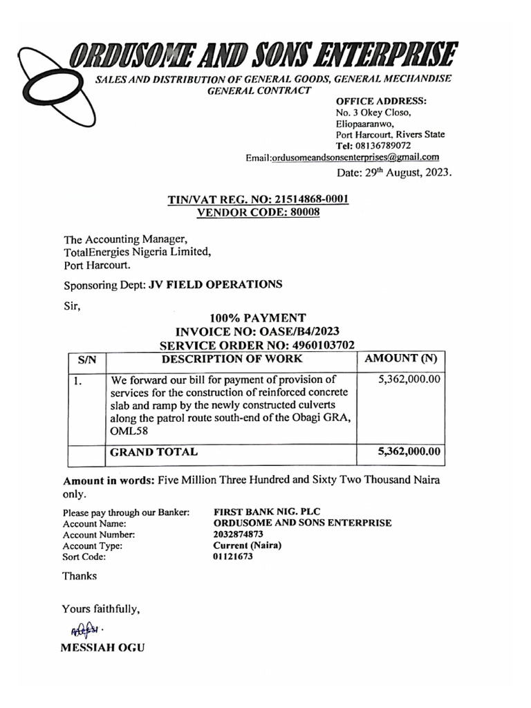 PO and Job Completion Certificate RAMP | PDF