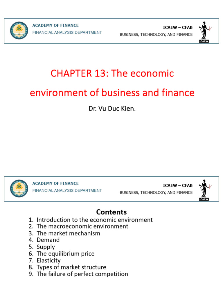 Slides Business Tech and Finance C13 | PDF | Recession | Gross Domestic Product